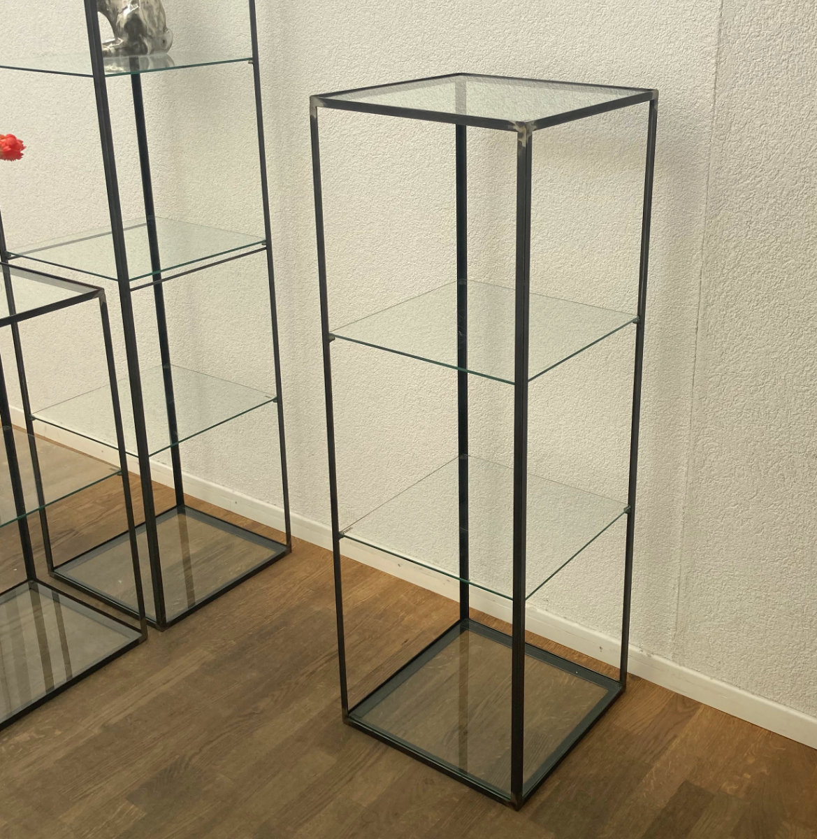 Metall-Glas Gestell - 120 cm - Boutique Nelli